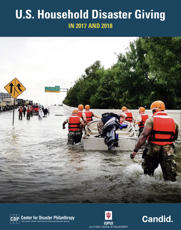 U.S Household Disaster Giving Report - Center for Disaster Philanthropy