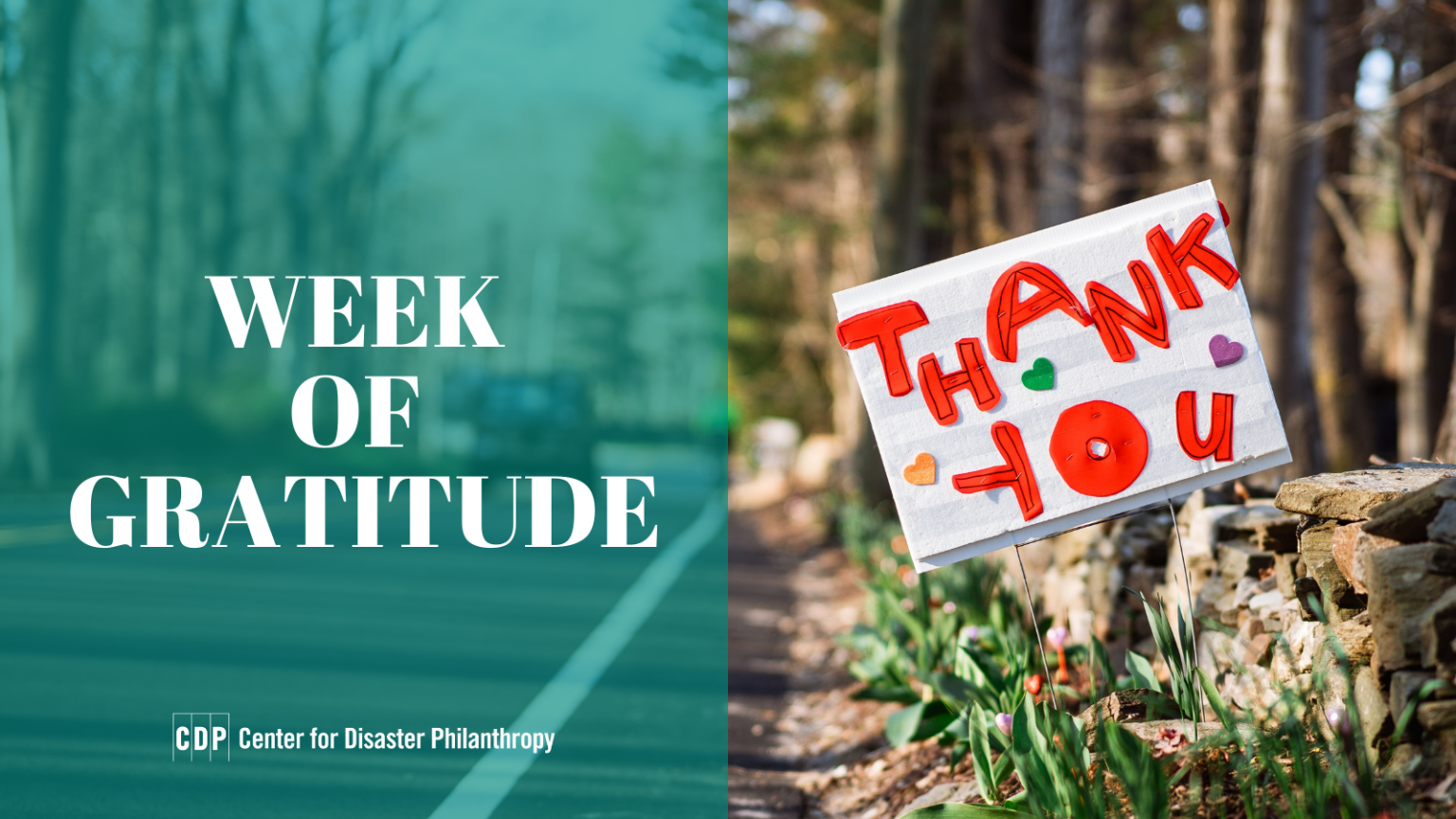 CDP Week of Gratitude: Project HOPE - Center for Disaster Philanthropy