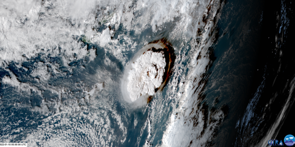 Hunga Tonga-Hunga Ha'apai Volcano - Center for Disaster Philanthropy