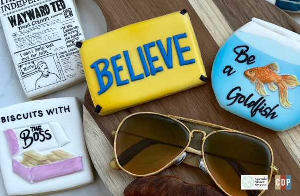 Announcing the Ted Lasso Cookie Raffle fundraiser - CDP